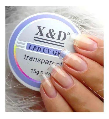 Gel Xed Alongamento Unha 15gr Led Uv Acrigel Pink - MC - Gel para Unhas ...
