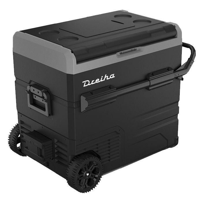 Geladeira Portátil Para Caminhão 55 Litros Quadrivolt Dreiha Com Bateria - Geladeira Automotiva ...