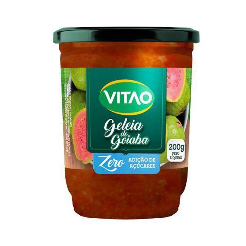 Geleia de Goiaba Zero Adição de Açúcares 200g Vitao - Geleia - Magazine ...