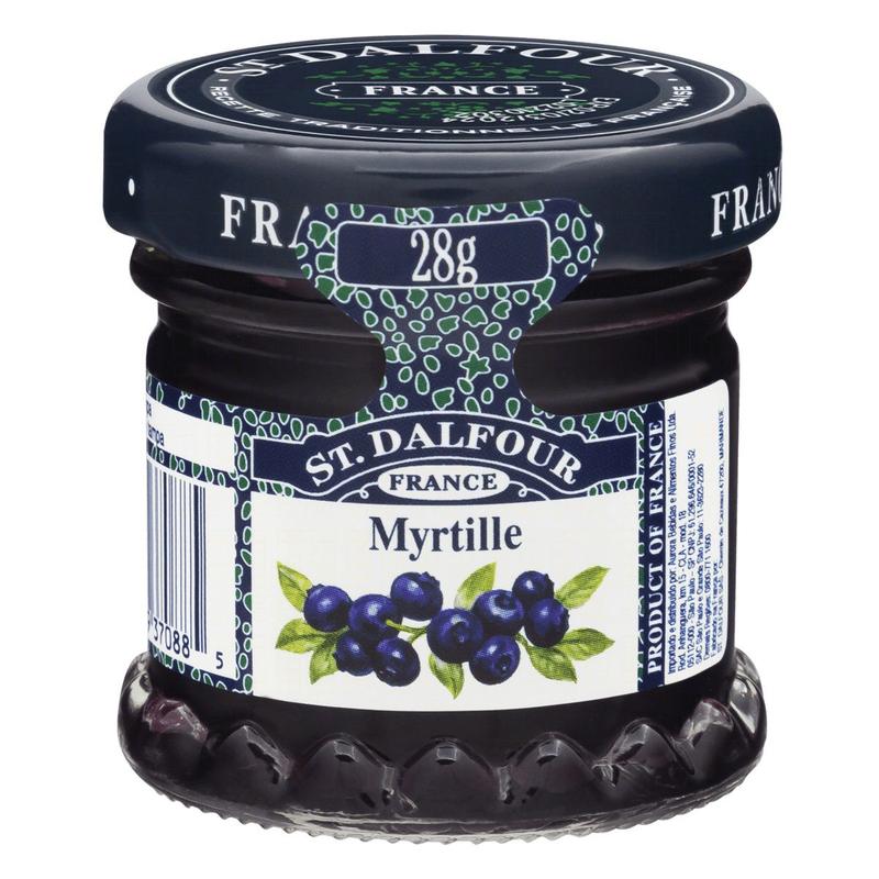 Geleia Mirtilo sem Adição de Açúcar St. Dalfour Vidro 28g - Geleia ...