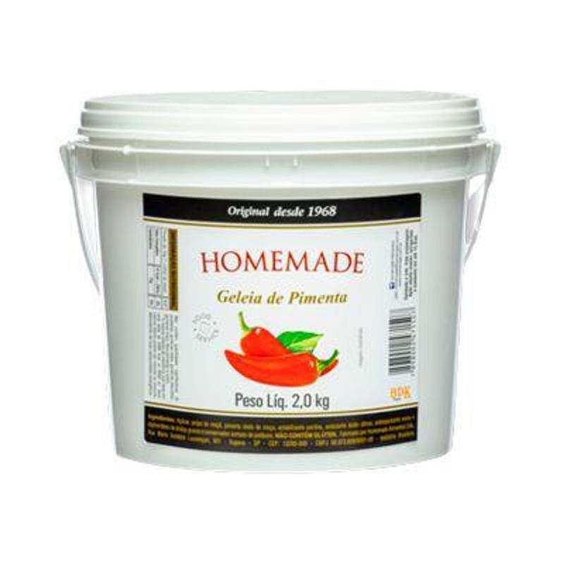 Geleia Pimenta homemade Em Balde 2kg - Geleia - Magazine Luiza