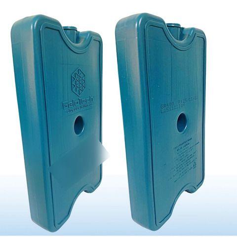 Gelo Artificial Placa Reutilizável Gelotech Rígido 400ml Kit 2 - Gelo ...