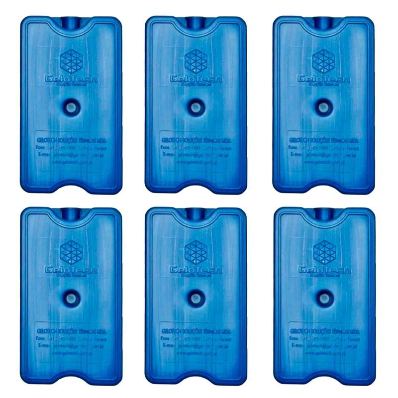 Gelo Artificial Rigido De 500ml Gelotech Original 8 Unidades - GELO ...