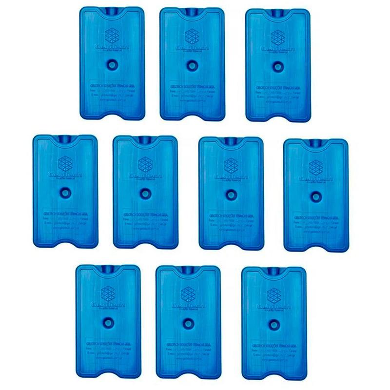 Gelo Gel Artificial Reutilizável Rígido De 500ml 17x10x3,7cm Gelotech ...