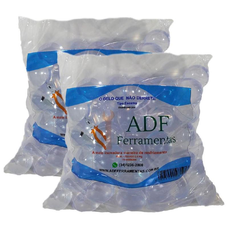 Gelo Reutilizavel Pacote Com 5,0 Kg Bolao - ADF - Gelo Reutilizável ...