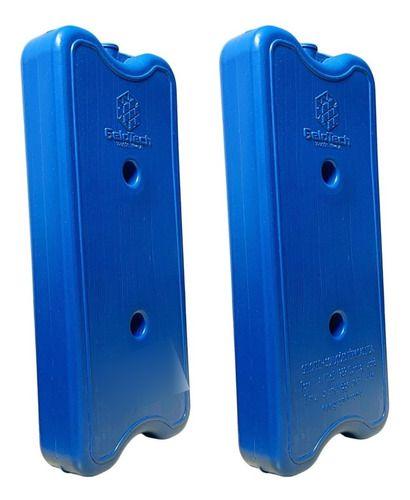 Gelo Rígido Gelotech Artificial Placa Reutilizável 1000ml Kit 2 - Gelo ...