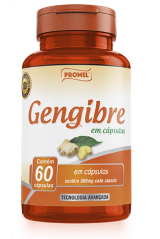 Gengibre Promel 60 Capsulas - Fitoterápicos - Magazine Luiza