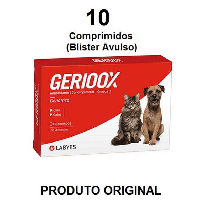 Gerioox Labyes - 10 Comprimidos (1 Cartela Com 10 Comp.) - Farmácia Pet ...