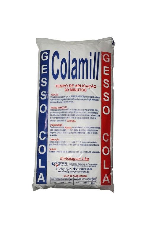 Gesso Cola Em Pó 1Kg - Paregesso - Gesso para Construção - Magazine Luiza