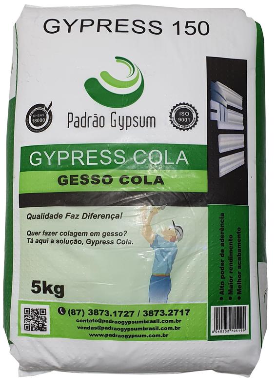 Gesso Cola Padrão Gypsun 5Kg - Gypress - Gesso para Construção ...