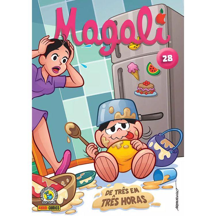 Gibi - magali - ed 28 - de três em três horas - PANINI BOOKS - Livros ...