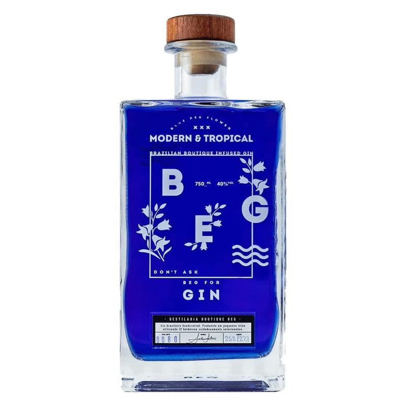 Gin Beg Modern & Tropical Gin Tônica Drinks Garrafa 750ml - Gin ...