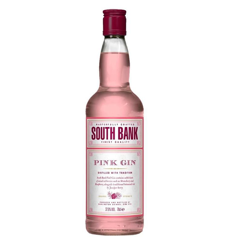 Gin South Bank Pink 700ml - Gin - Magazine Luiza