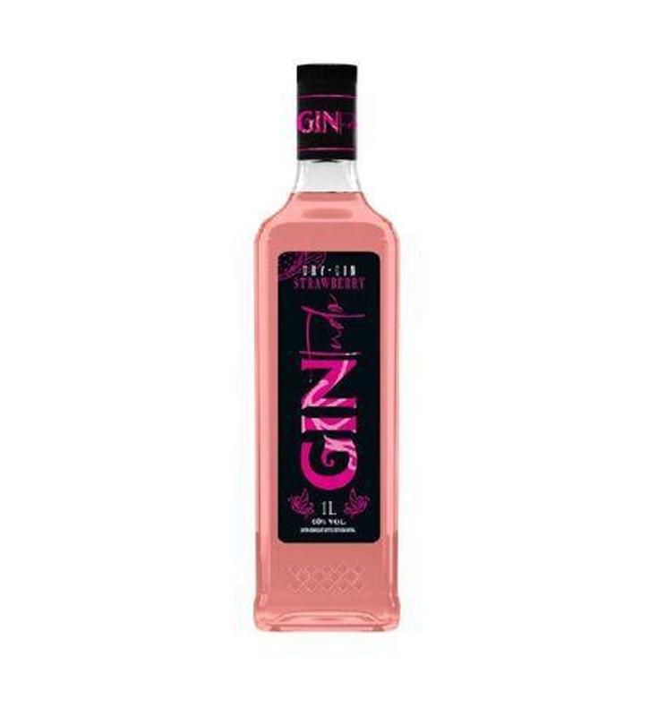 Gin Tudo Dry Starwberry 1Litro - Gin - Magazine Luiza