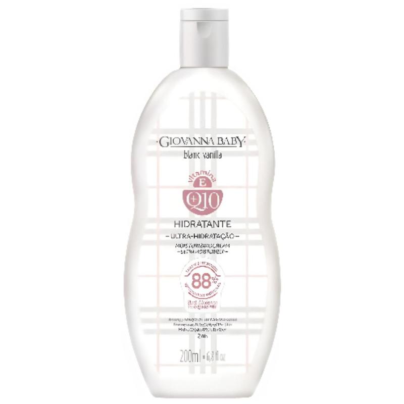 Giovanna Baby Creme Hidratante Corporal Vitamina E + Q10 Blanc Vanilla ...