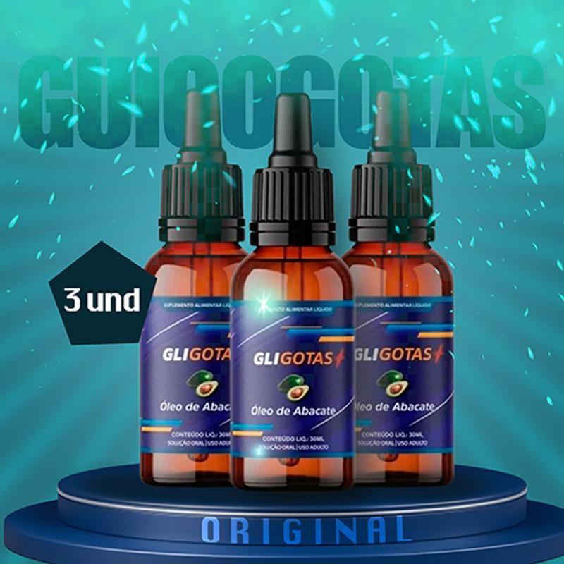 Glico Gotas 30ml Suplemento Alimentar Oficial Kit 3 Frascos - G4 - Fitoterápicos - Magazine Luiza