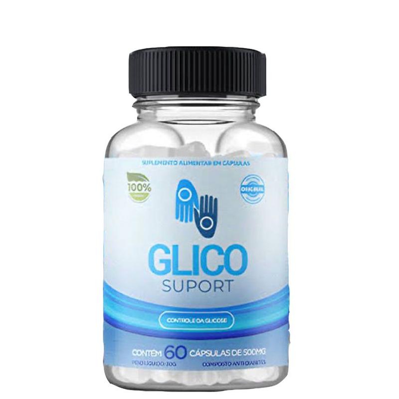 Glico Suport - 1 Pote - 60 Caps Produto Original - akesuplementos ...