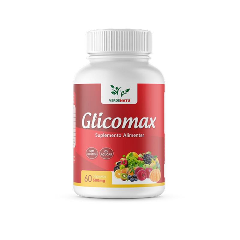 Glicomax 60 cápsulas (500mg) - Verde Natu - Fitoterápicos e Vitaminas ...