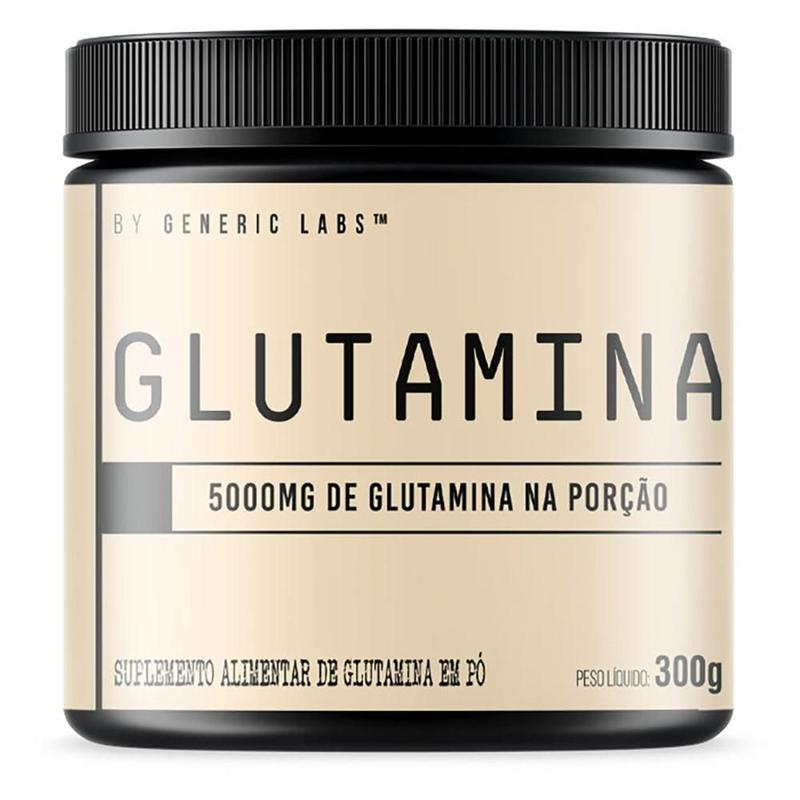 Glutamina Generic Labs - 300 G - Glutamina - Magazine Luiza