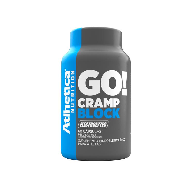 Go! Cramp Block 60 Capsulas - Atlhetica Nutrition - Multivitamínico ...