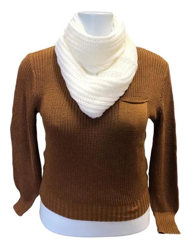Gola Cachecol Maxi Gola De Lã Várias Cores Pronta Entrega - Silvana ...
