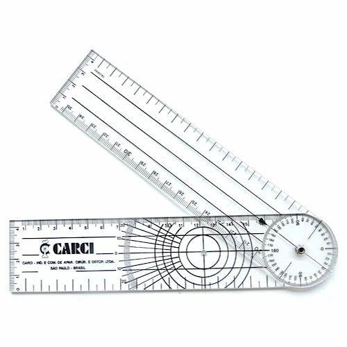 Goniômetro Grande 360º 22cm x 2,0mm em Acrílico - Carci - Ferramentas ...