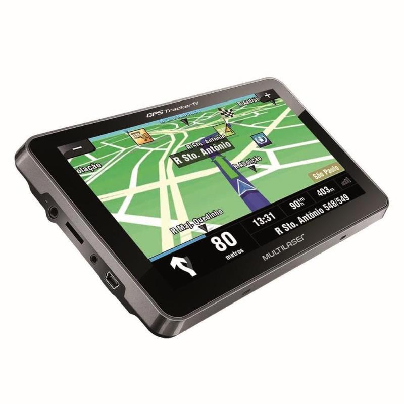 GPS Multilaser Tracker TV LCD 4,3 Pol. Touch FM Tts E-Book - GP034 ...