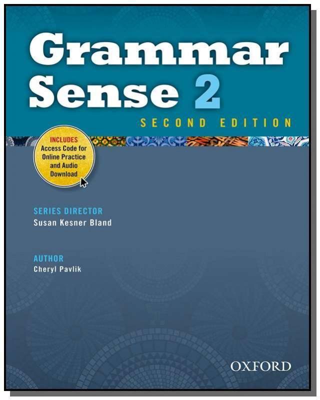 Grammar sense 2 student book with online practicen - OXFORD - Livros de ...