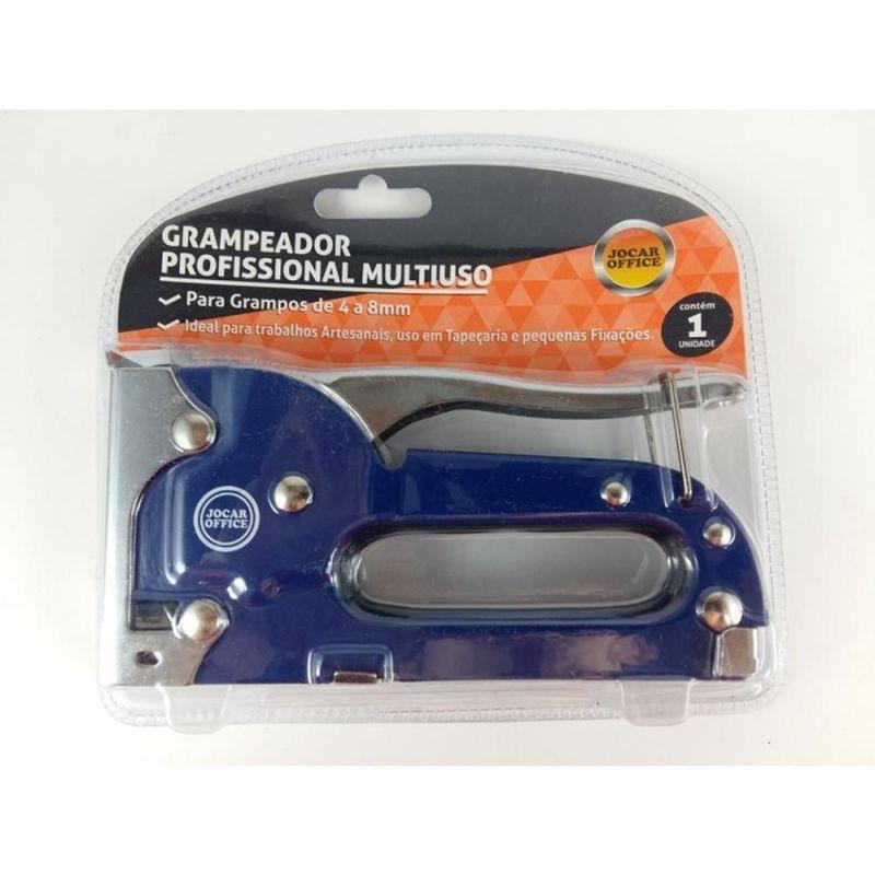 Grampeador Tapeçeiro Profissional Multiuso - Jocar Office - Grampeador ...