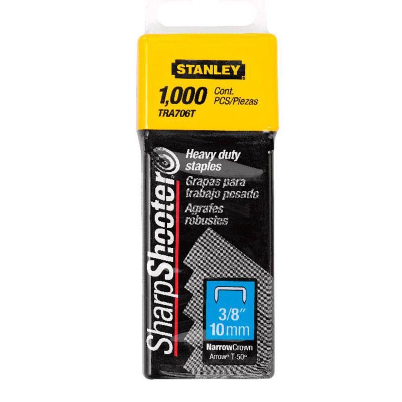 Grampo 3/8" Stanley TRA706T - Grampo de Fixação - Magazine Luiza