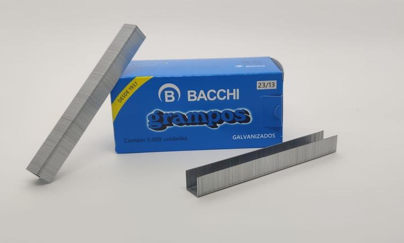 Grampo Galvanizado 23/13 - 5000 unidades - Bacchi - Grampo para ...
