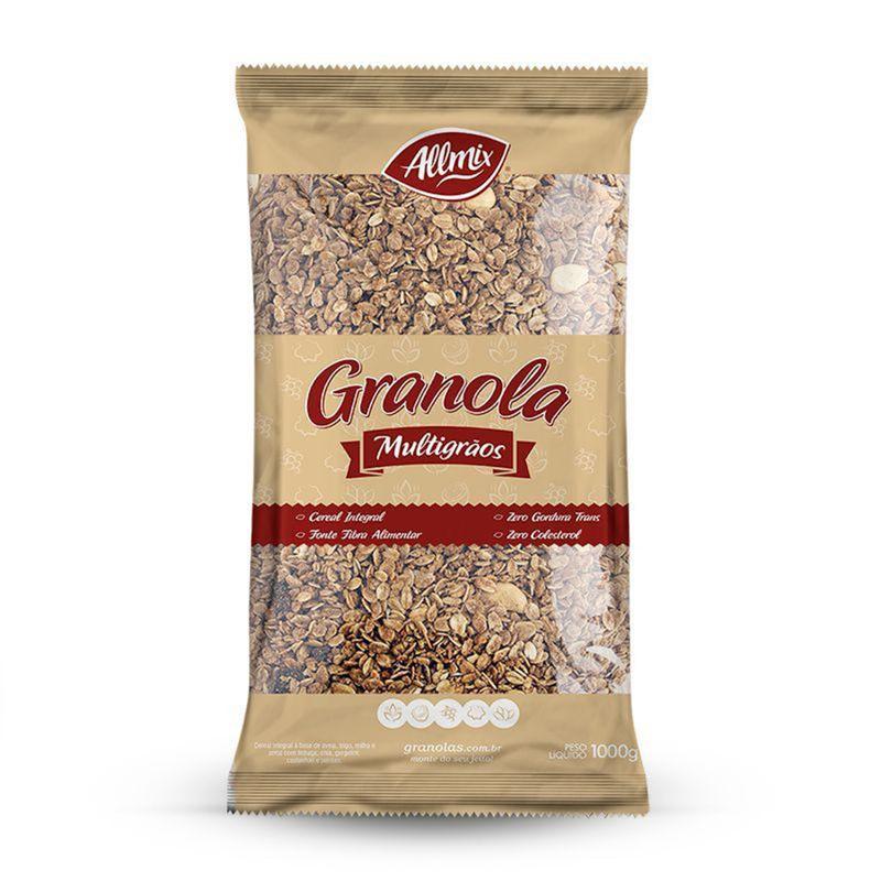 Granola Tradicional Multigrãos Allmix 1kg - Granola - Magazine Luiza