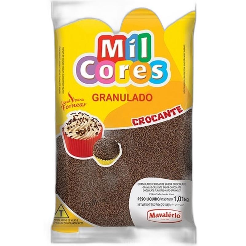 Granulado crocante sabor chocolate mil cores 1kg - DR. OETKER ...