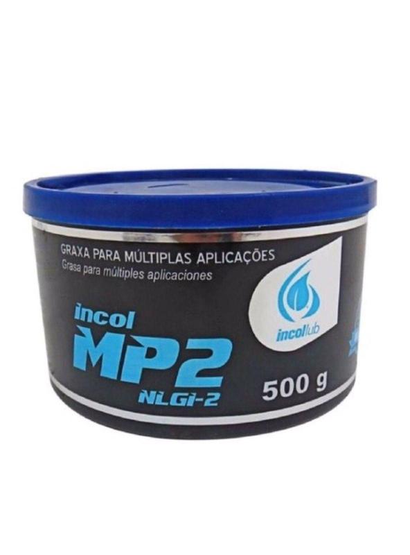 Graxa Múltipla Aplicações Incol Mp2 Nlgi2 - 500 G - Inconlub - Produtos ...