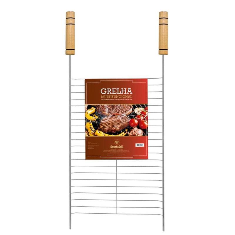 Grelha Aço Grilazer Bandeja M 32,5X47,5Cm - Grelhas - Magazine Luiza