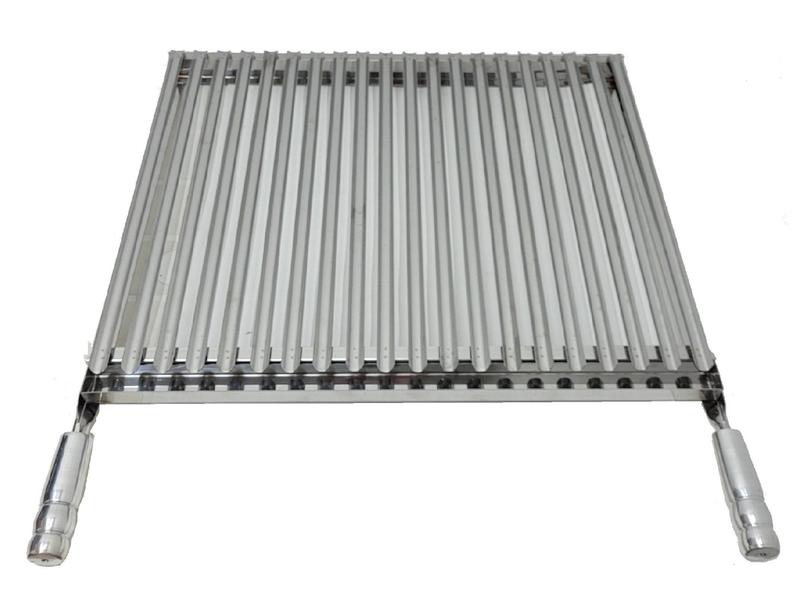 Grelha Argentina Inox 40X40 Parrila Churrasqueira - Bem Grill - Grelhas ...