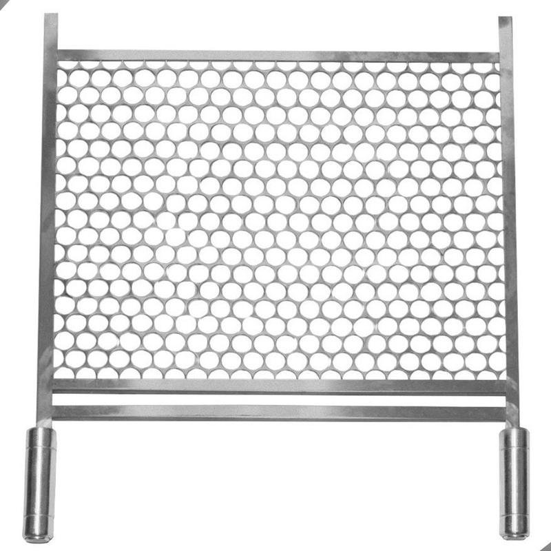 Grelha Churrasqueira 40x40 Tela Moeda Inox Churrasco - Brasa Grill ...