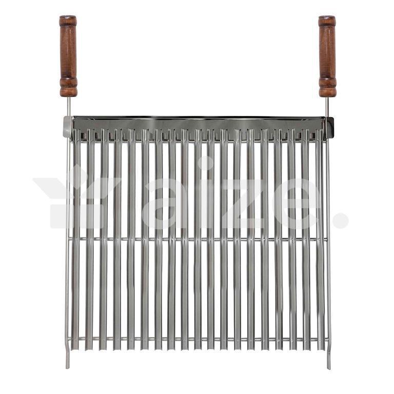 Grelha P Assar Carnes Linguiça Pão de Alho Modelo Argentina Calha ...