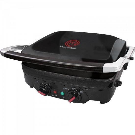 Grill 180º 1500W 127V Preto GR1001P MASTER CHEF - MASTERCHEF - Grill ...