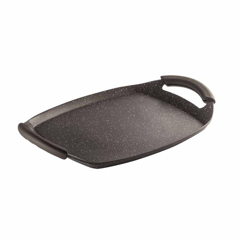 Grill Chapa Hercules Antiaderente Ceramica Indução Com Alça - Grill ...