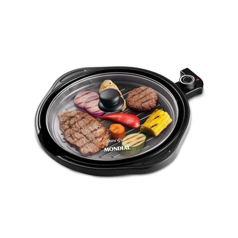 Grill Redondo Mondial G-04 Smart Grill 30Cm 220V - Grill - Magazine Luiza