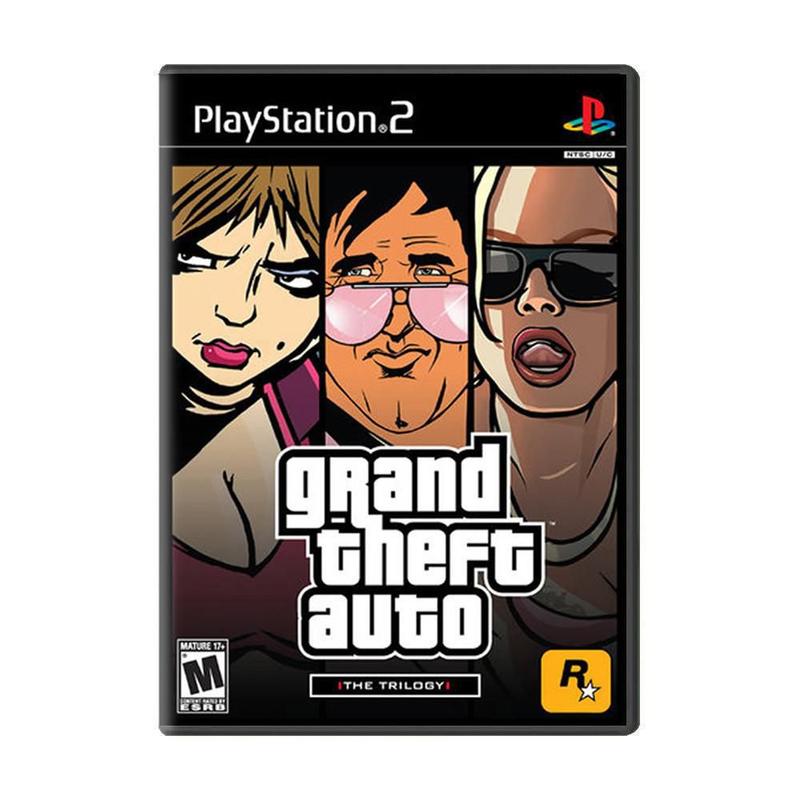 Gta Grand Theft Auto Trilogy Ps2 - Rockstar Games - GTA - Magazine Luiza