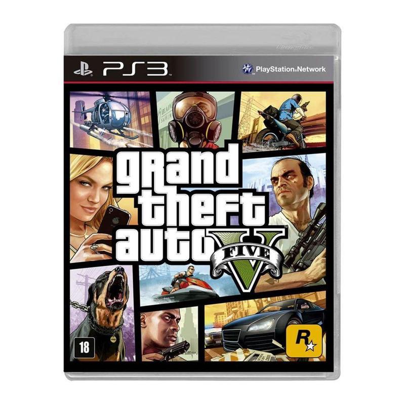 Gta V Grand Theft Auto 5 - ps3. - Rockstar - GTA - Magazine Luiza