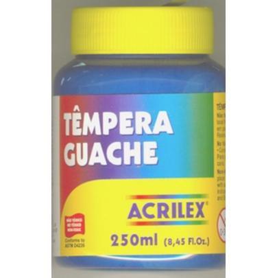 Guache Acrilex 250Ml 501 Azul Turquesa - Tinta Guache - Magazine Luiza