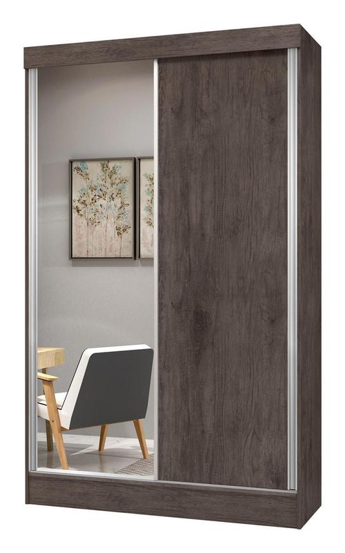 Guarda-Roupa 2 Portas de Correr com Espelho Geórgia Plus Itaúba - JeA ...