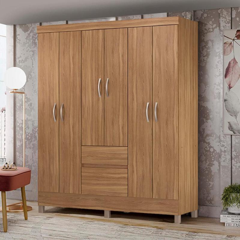 Guarda Roupa Casal Grande Amendola Touch Hugo Shop Jm - Guarda-Roupa ...