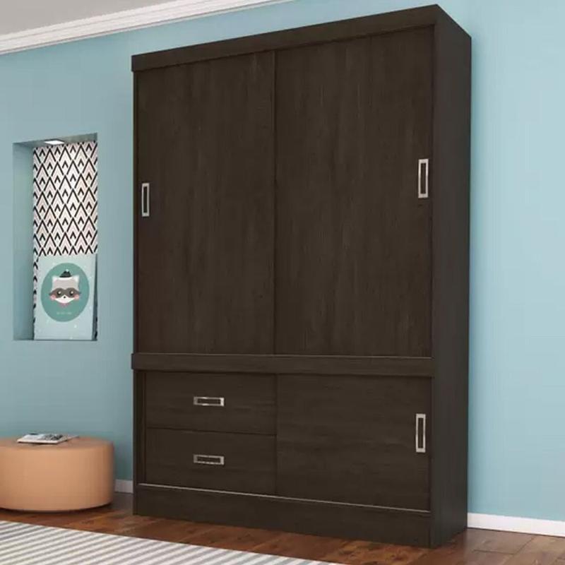 Guarda Roupa Demóbile Estilo Ii Com 2 Portas Ébano Touch - Guarda-Roupa ...