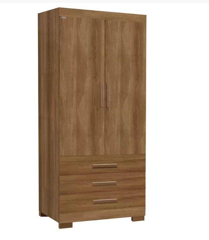 Guarda Roupa Floripa 2 Portas 3 Gavetas - rud rack - Guarda-Roupa ...