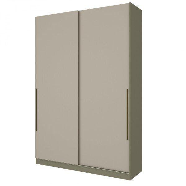 Guarda-Roupa Modulado 2 Portas de Correr Exclusive Móveis Henn - Guarda ...