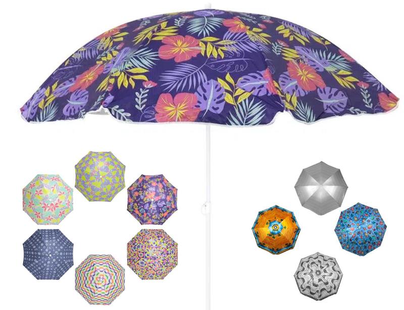 Guarda-sol 1,80 Metros Com Cores Sortidas Nylon Coating - BEL FIX ...